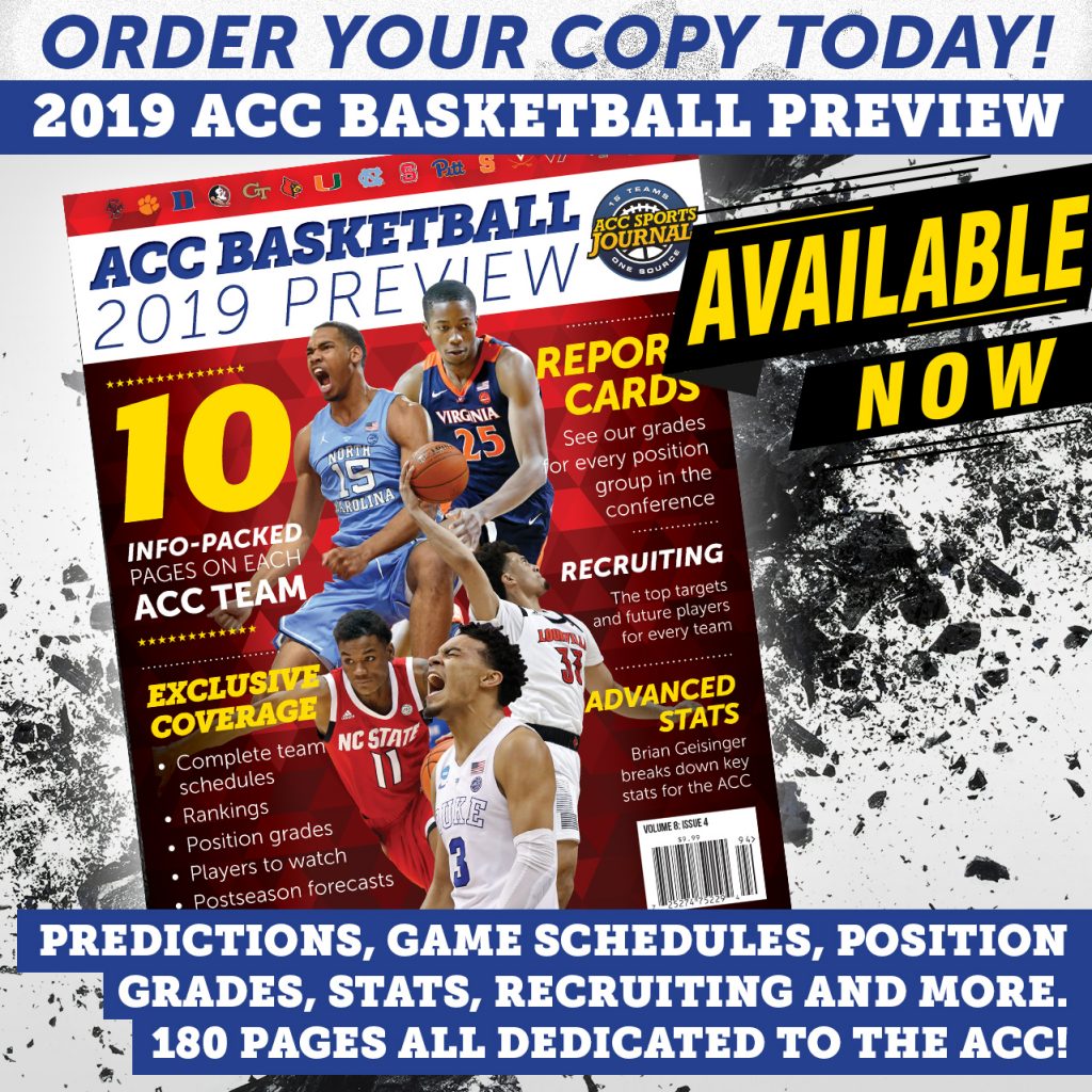 2019 ACC Basketball Preview Magazine - ACCSports.com