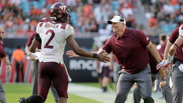 Virginia Tech Names Hendon Hooker Qb1