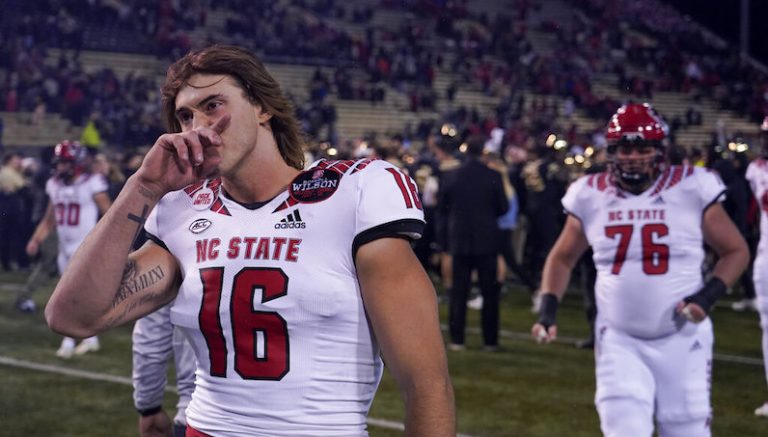 NC State: Former 4-star QB Aaron McLaughlin enters transfer portal ...